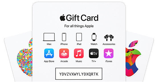 Redeem your gift card.